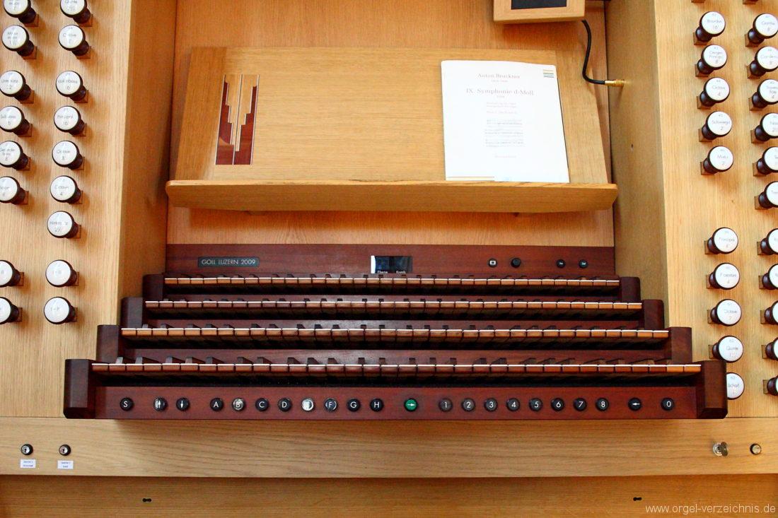 Hannover – Marktkirche St. Georgii et Jacobi-große-Orgel-Spieltisch (5 ...