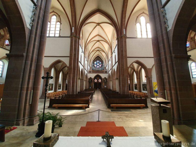 Freiburg im Breisgau Stühlinger Herz-Jesu Innenansicht (11) – Orgel Verzeichnis – Orgelarchiv ...