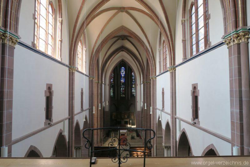 Freiburg im Breisgau Stühlinger Herz-Jesu Innenansicht (26) – Orgel Verzeichnis – Orgelarchiv ...