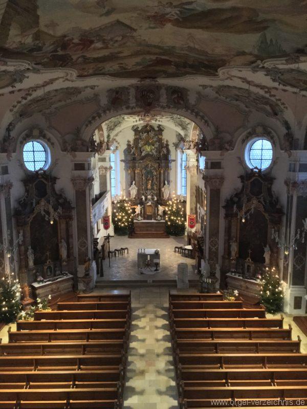 Erbach (Donau) – St. Martinus – Orgel Verzeichnis – Orgelarchiv Schmidt