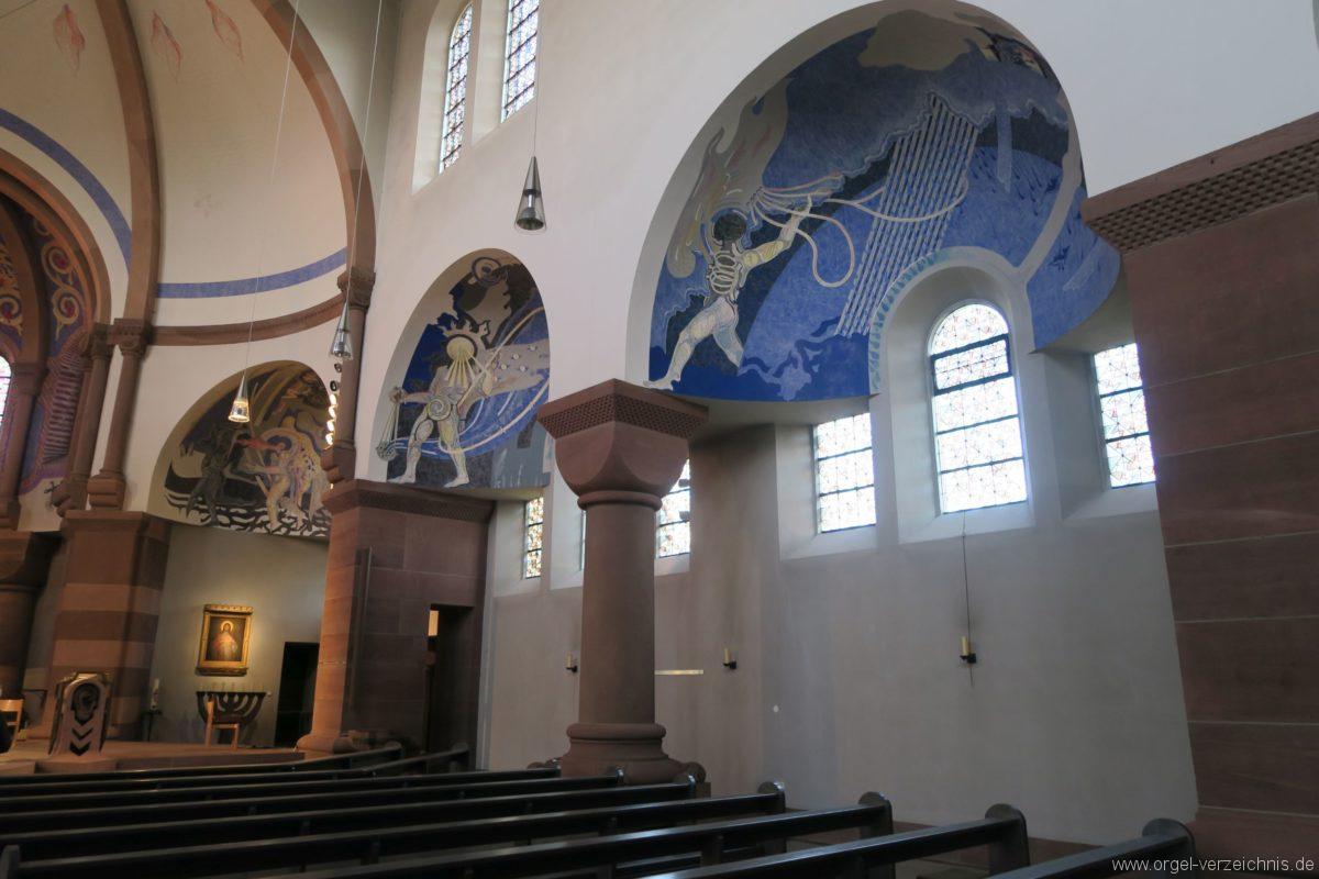 Freiburg im Breisgau Haslach St. Michael Innenansicht (26) – Orgel Verzeichnis – Orgelarchiv Schmidt