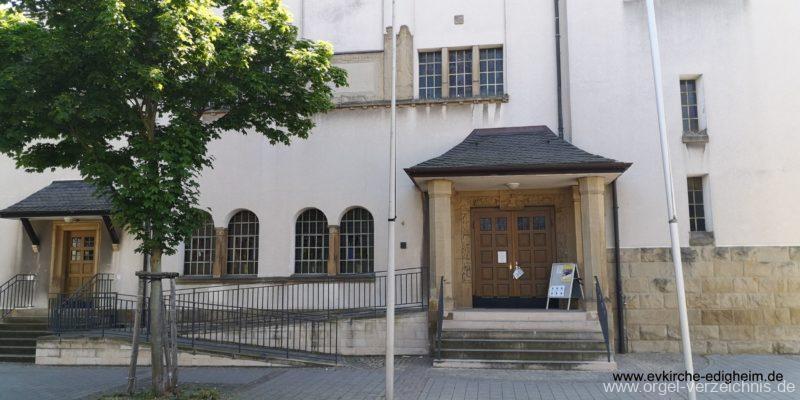 Ludwigshafen am Rhein / Edigheim – Protestantische Kirche – Orgel ...