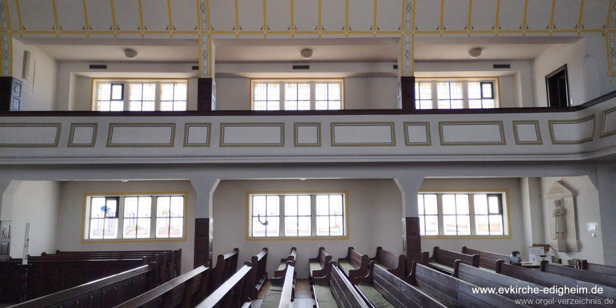 Ludwigshafen am Rhein Edigheim Prot Innenansicht (16) – Orgel ...