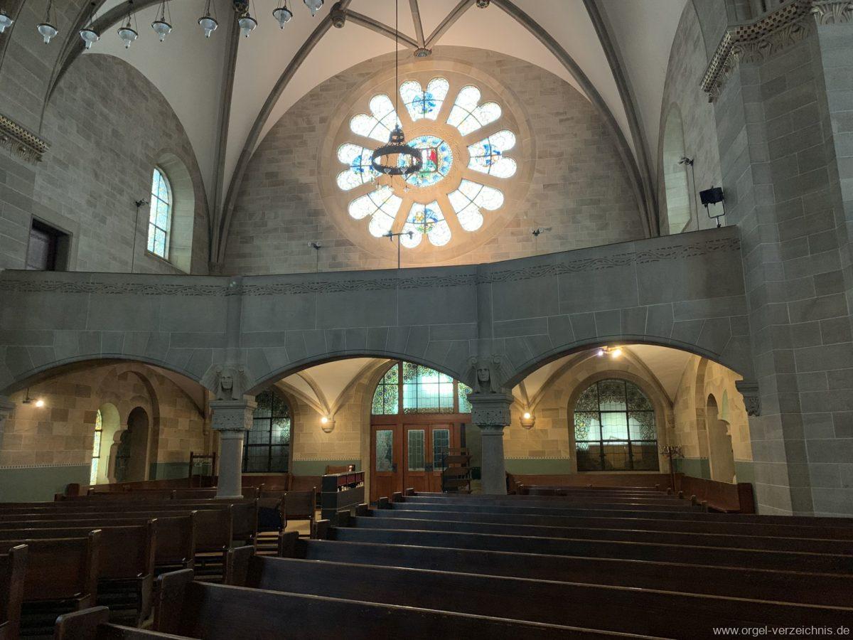 Basel Pauluskirche Innenansicht (2) – Orgel Verzeichnis – Orgelarchiv ...