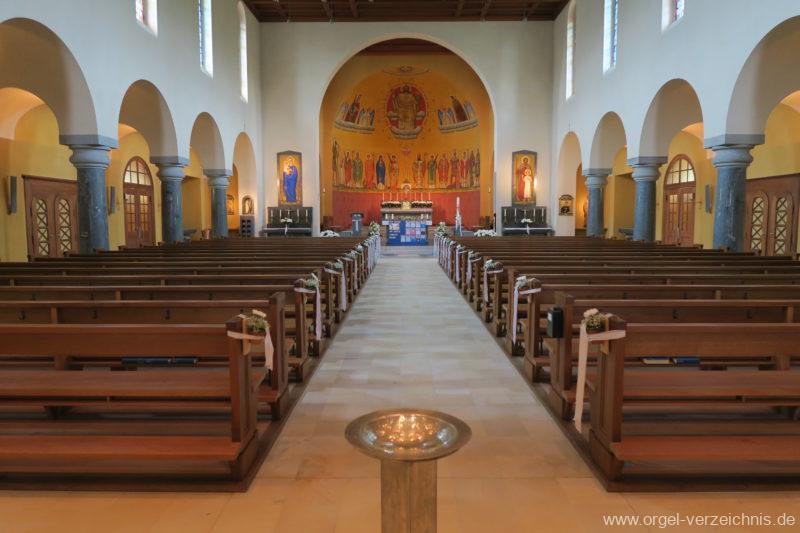 Immensee – St. Sebastian – Orgel Verzeichnis – Orgelarchiv Schmidt