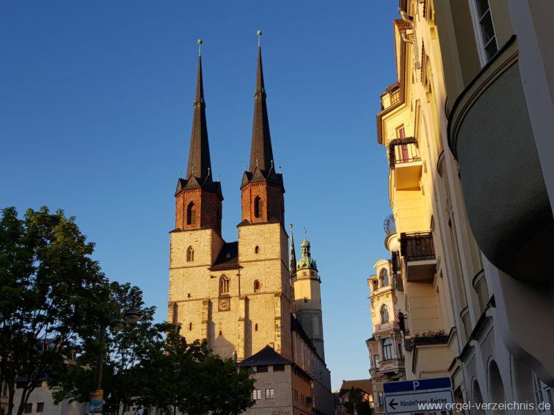 Halle (Saale) / Altstadt – Marktkirche Unserer Lieben Frau (Schuke ...