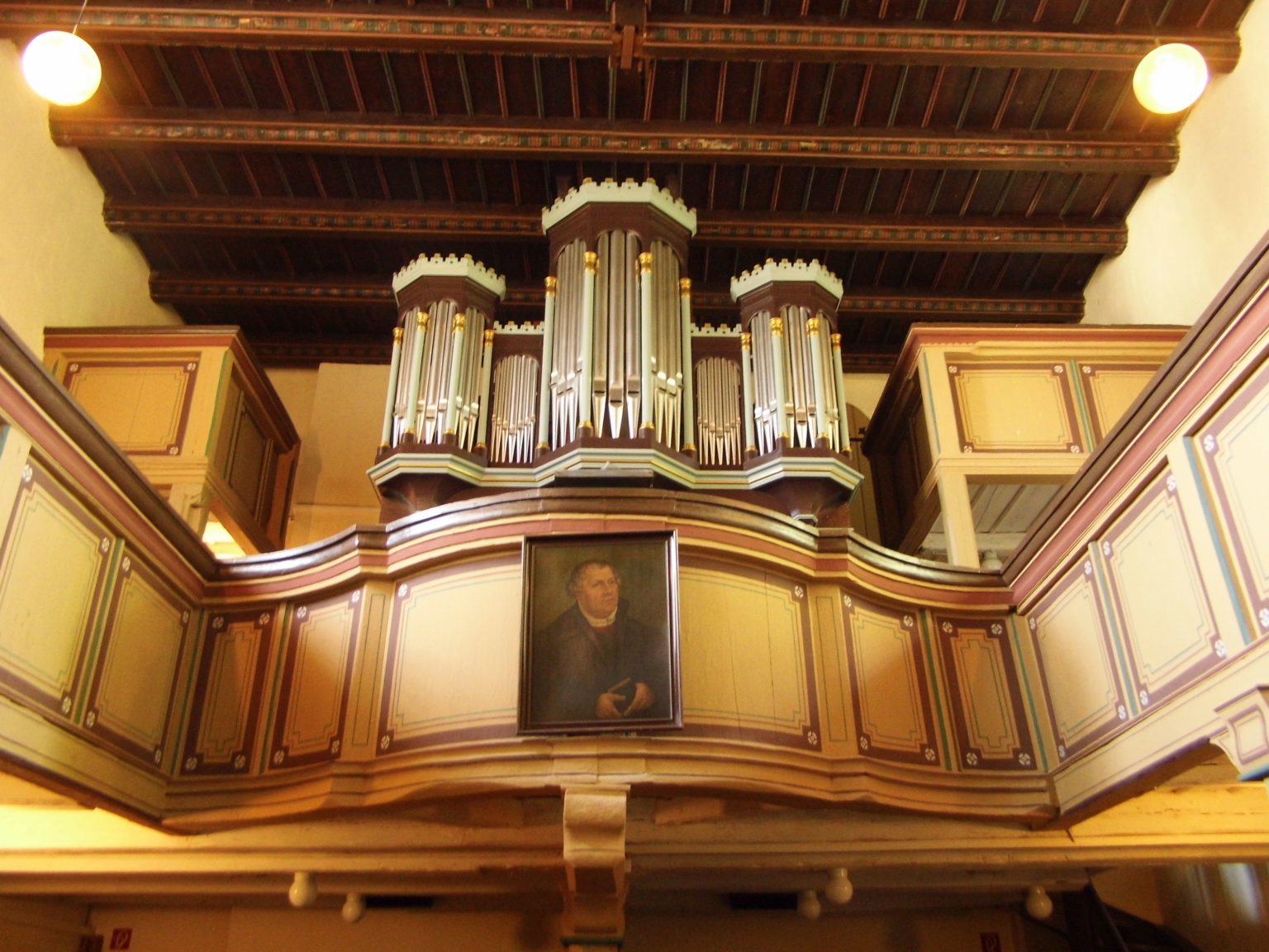 Landsberg (Saalekreis) / Hohenthurm – Martin-Luther-Kirche – Orgel ...