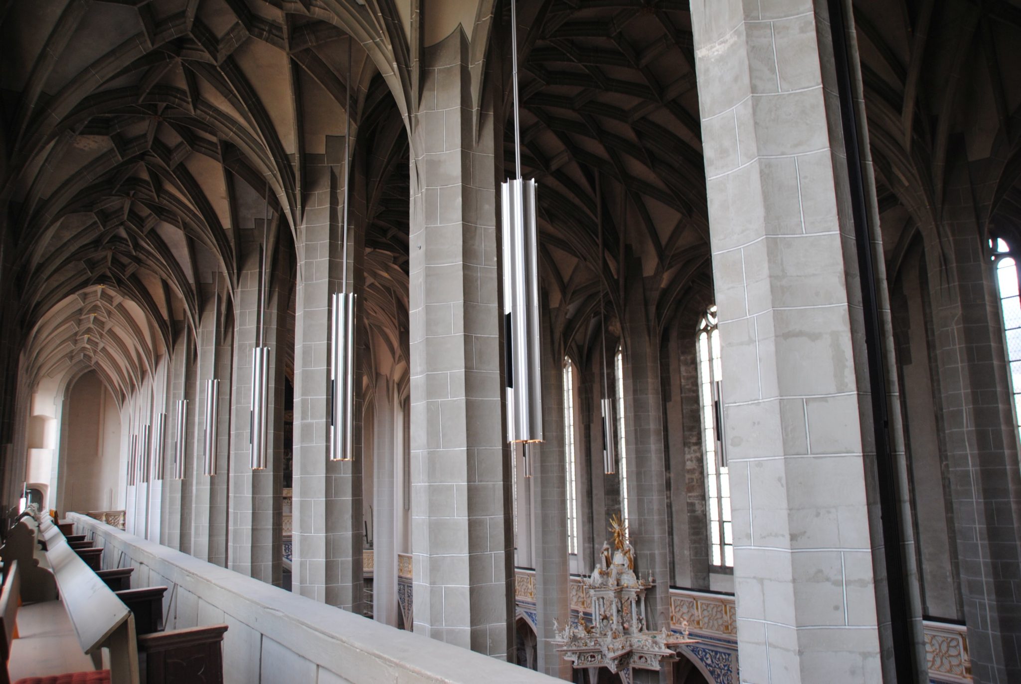 Halle Marktkirche Innenraum (14) – Orgel Verzeichnis – Orgelarchiv Schmidt