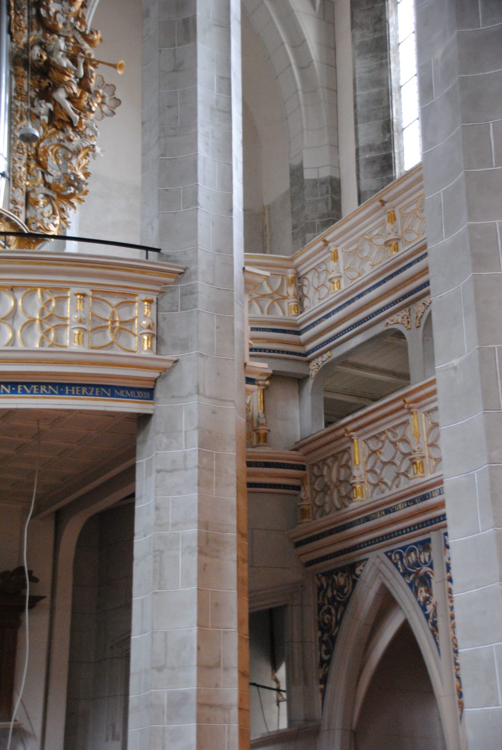 Halle Marktkirche Innenraum (7) – Orgel Verzeichnis – Orgelarchiv Schmidt