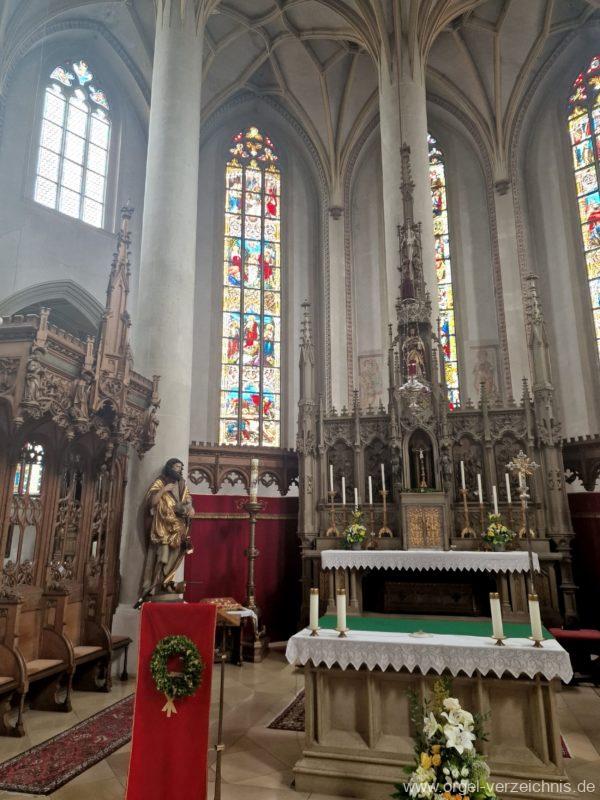 Dingolfing St. Johannes Evangelist und Johannes Baptist Innenansicht ...
