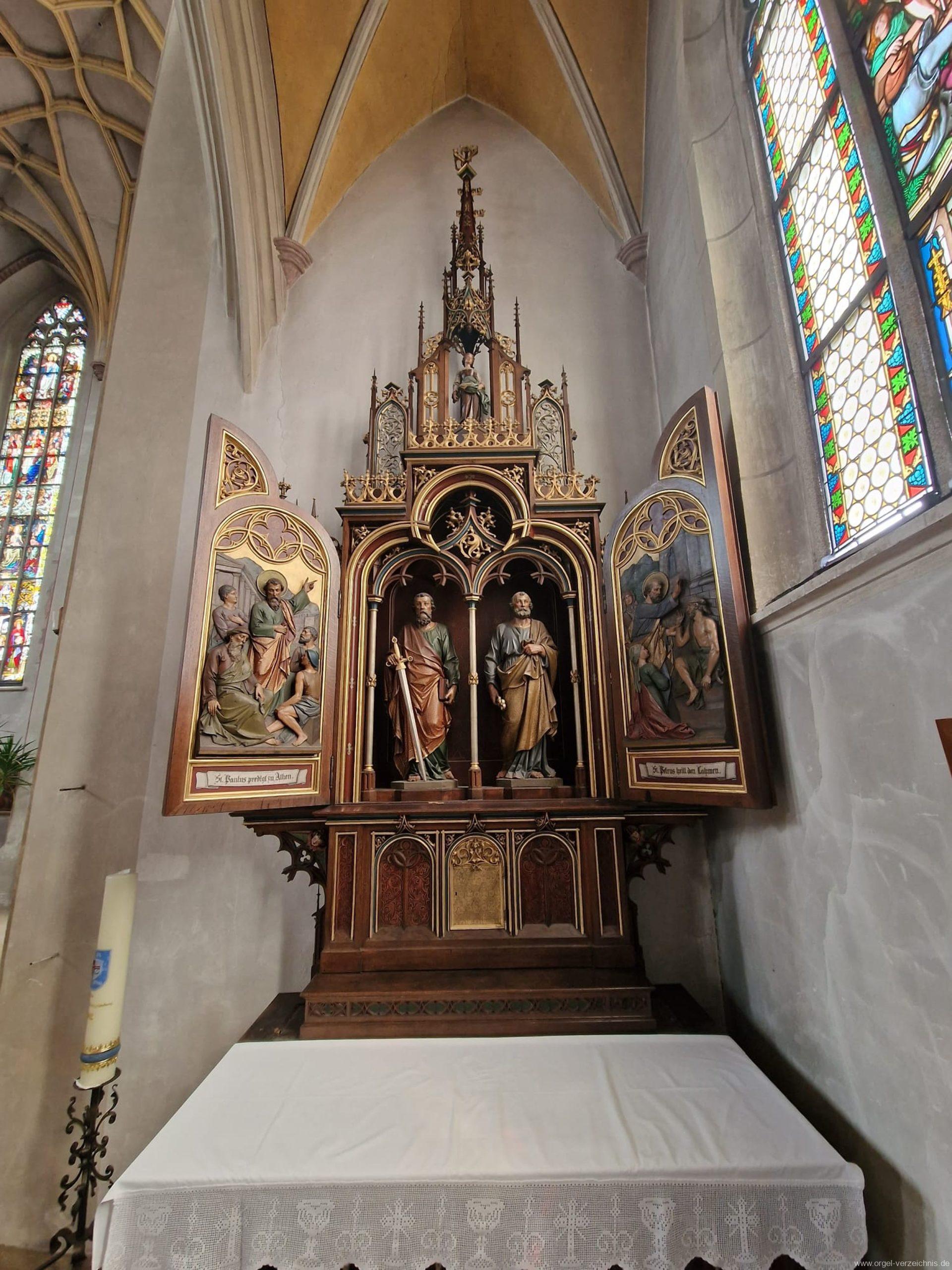 Dingolfing St. Johannes Evangelist und Johannes Baptist Innenansicht ...