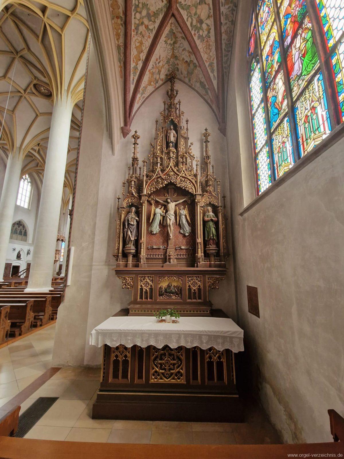 Dingolfing St. Johannes Evangelist und Johannes Baptist Innenansicht ...