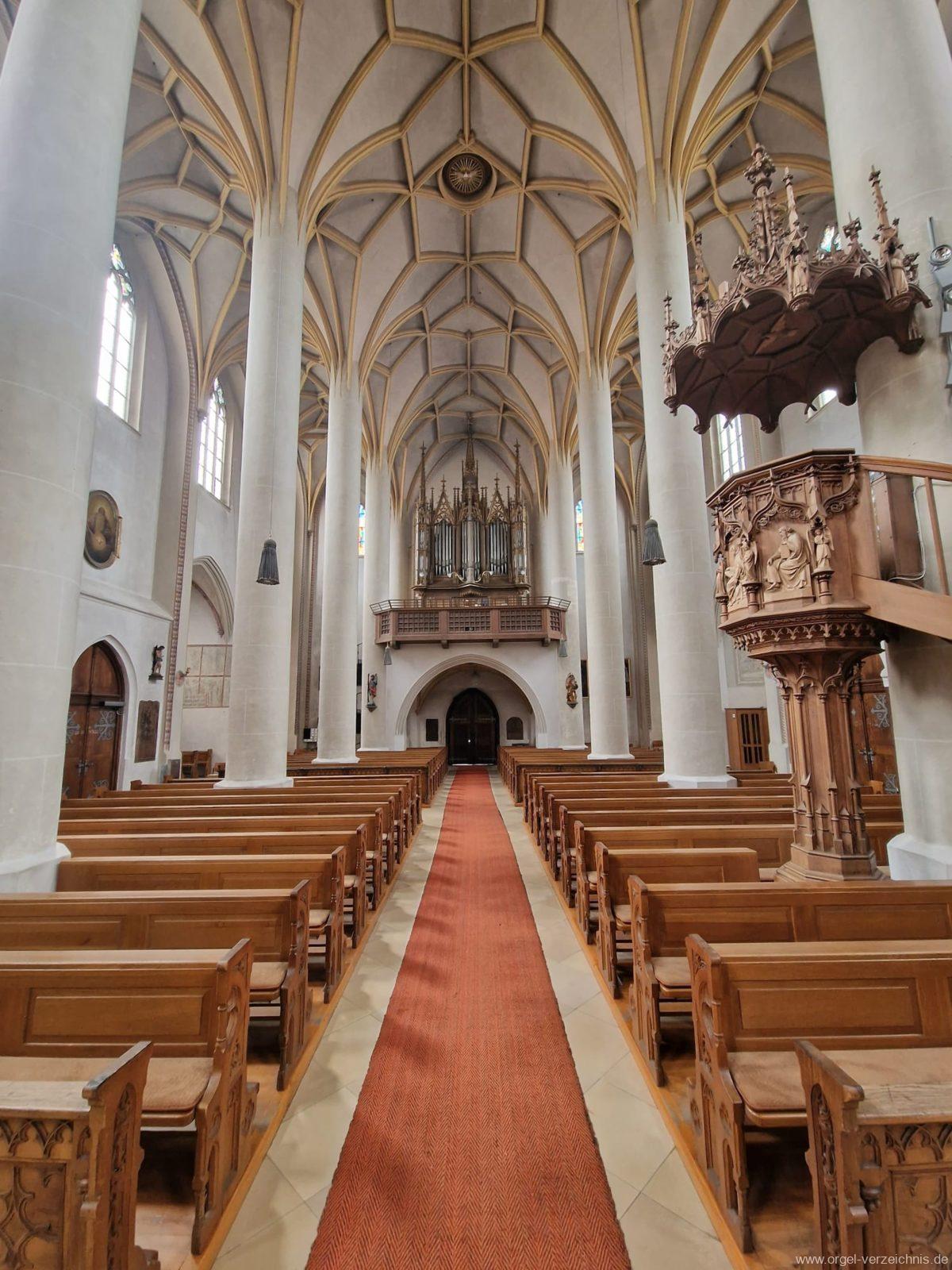 Dingolfing St. Johannes Evangelist und Johannes Baptist Innenansicht ...