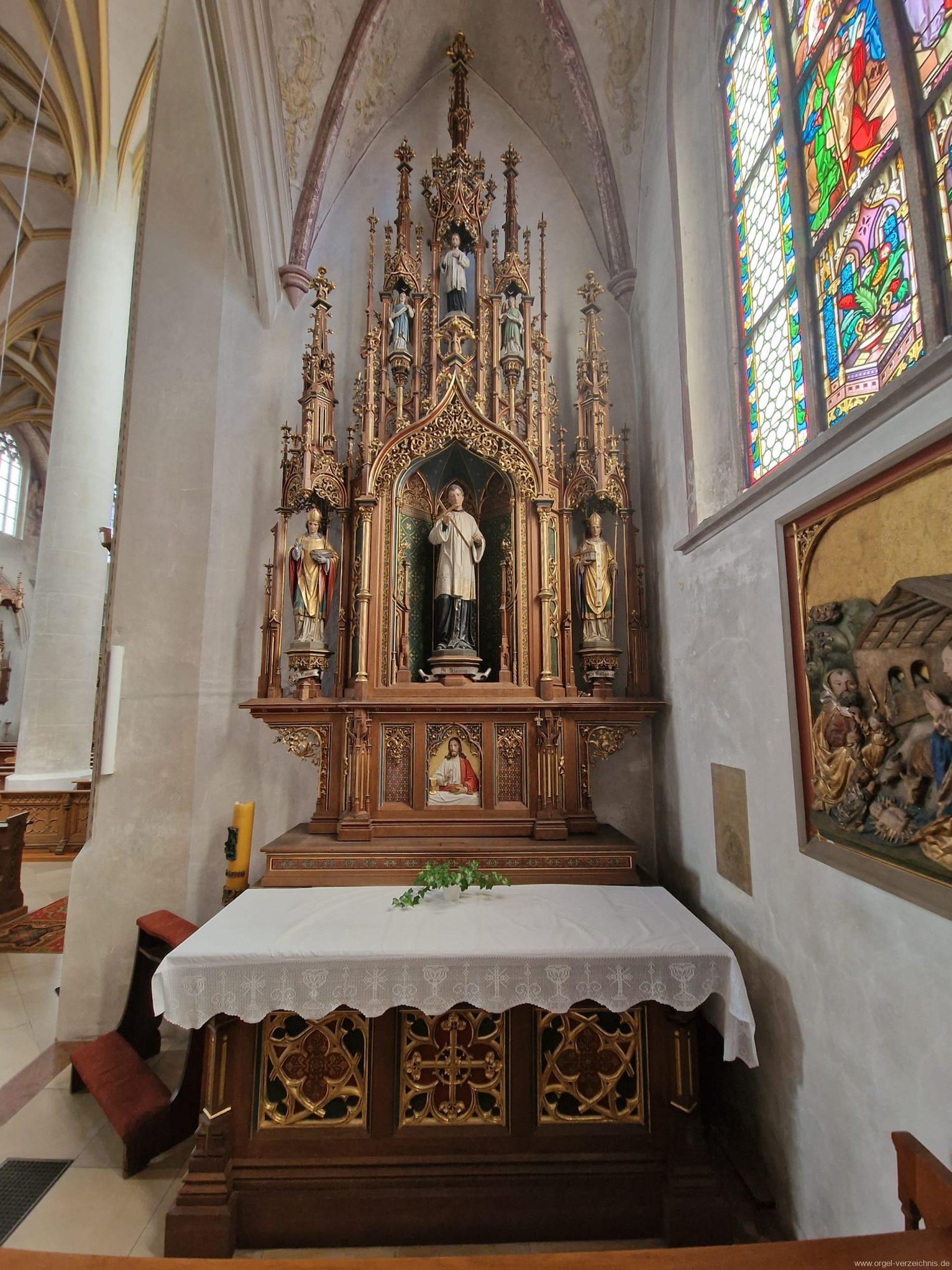 Dingolfing St. Johannes Evangelist und Johannes Baptist Innenansicht (9 ...