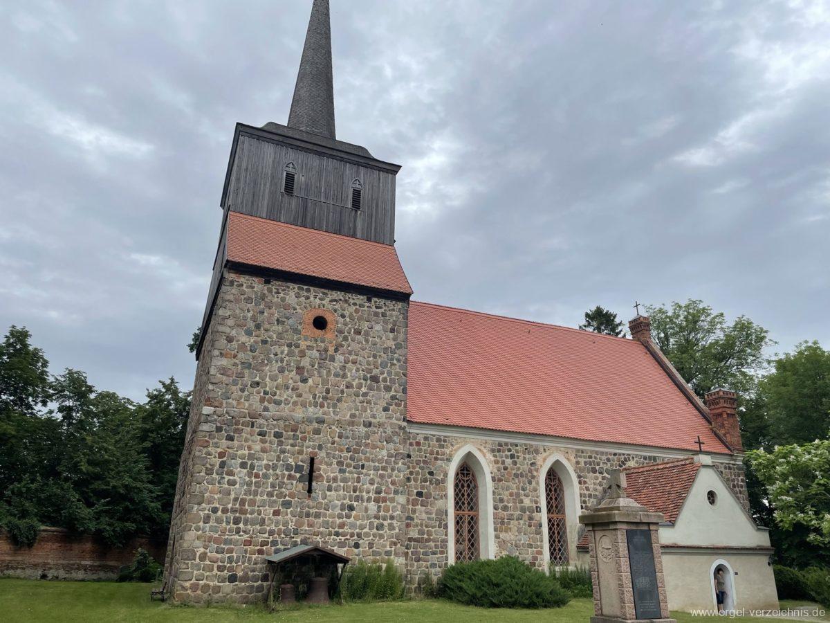 Casekow Wartin Dorfkirche Aussenansicht (2) – Orgel Verzeichnis ...