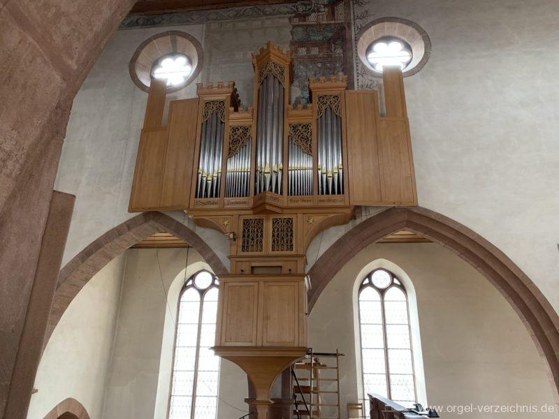 Basel – Predigerkirche (Schwalbennestorgel) – Orgel Verzeichnis ...