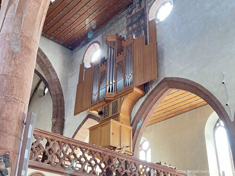 Basel – Predigerkirche (Schwalbennestorgel) – Orgel Verzeichnis ...