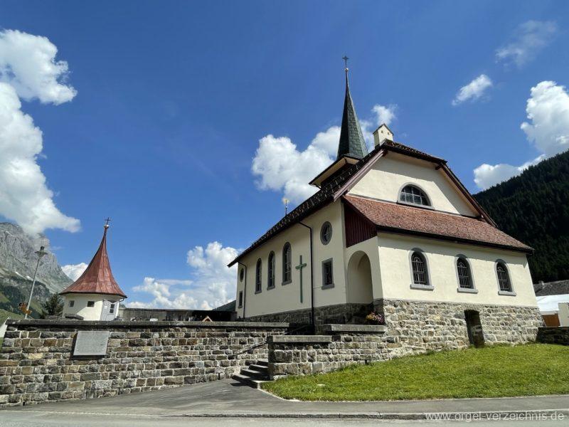 Urnerboden – St. Erhard – Orgel Verzeichnis – Orgelarchiv Schmidt