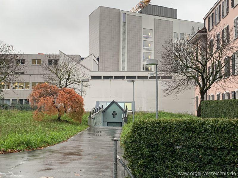 Altdorf – Kapelle Heiliges Herz Jesu im Kantonsspital – Orgel Verzeichnis – Orgelarchiv Schmidt