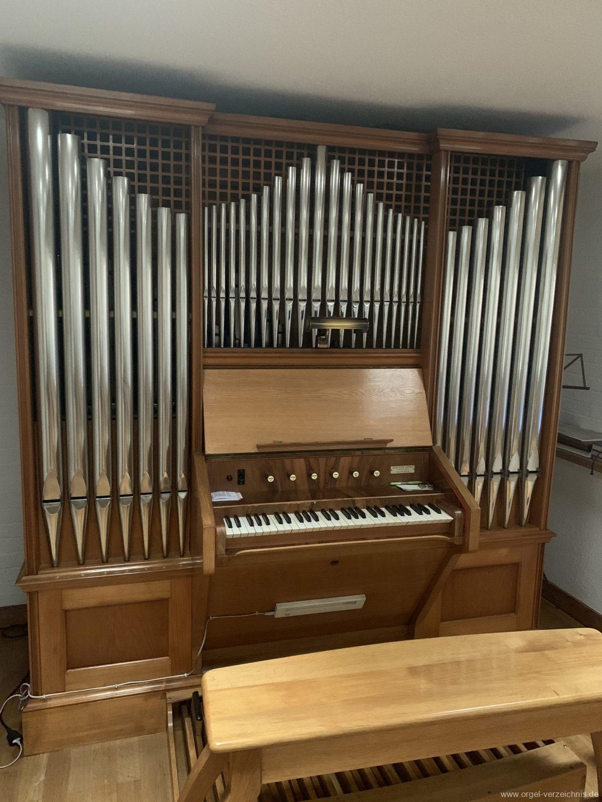 Altdorf Kantonsspital Kapelle Hl. Herz Jesu Orgelprospekt (12) – Orgel Verzeichnis – Orgelarchiv ...