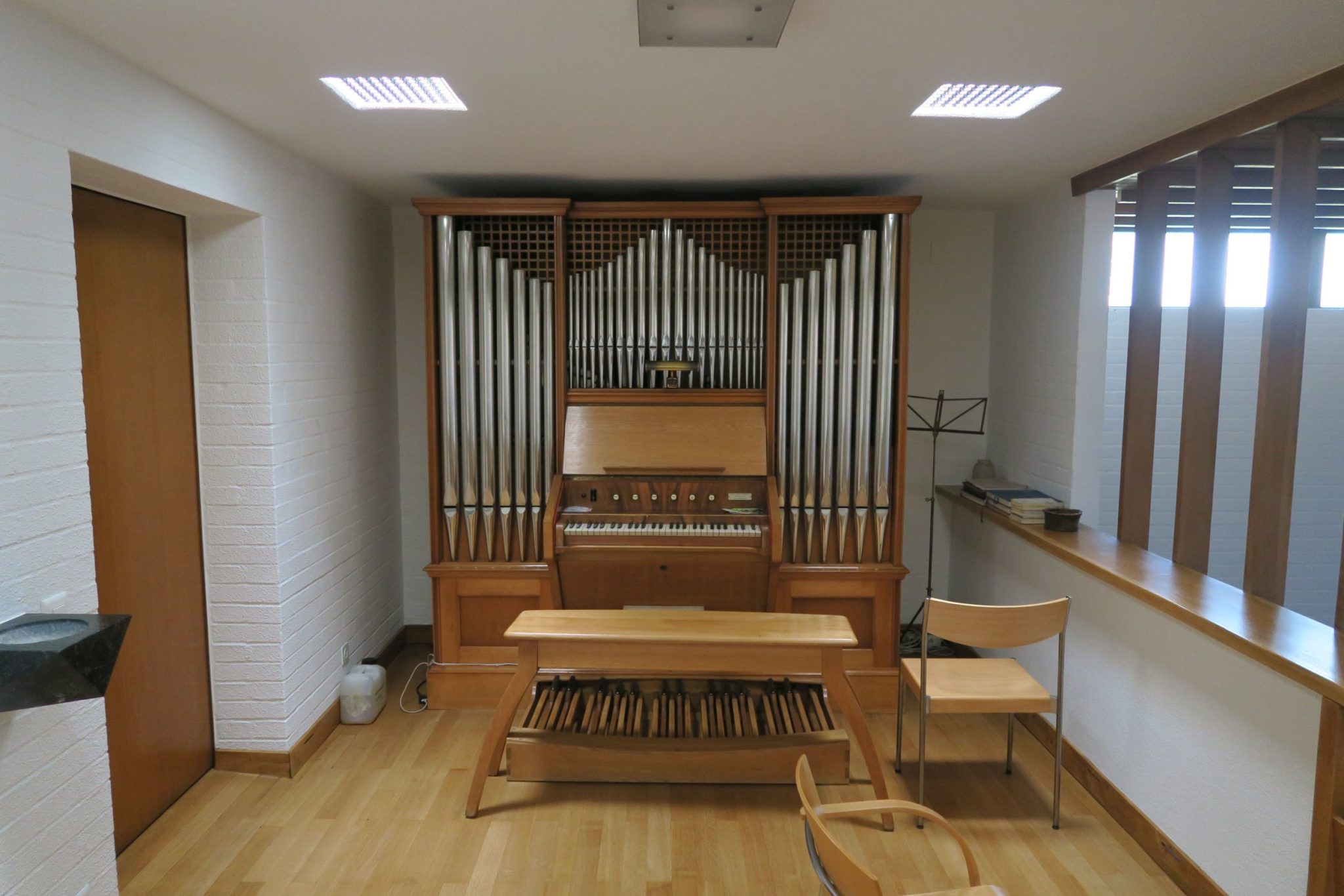 Altdorf Kantonsspital Kapelle Hl. Herz Jesu Orgelprospekt (4) – Orgel Verzeichnis – Orgelarchiv ...